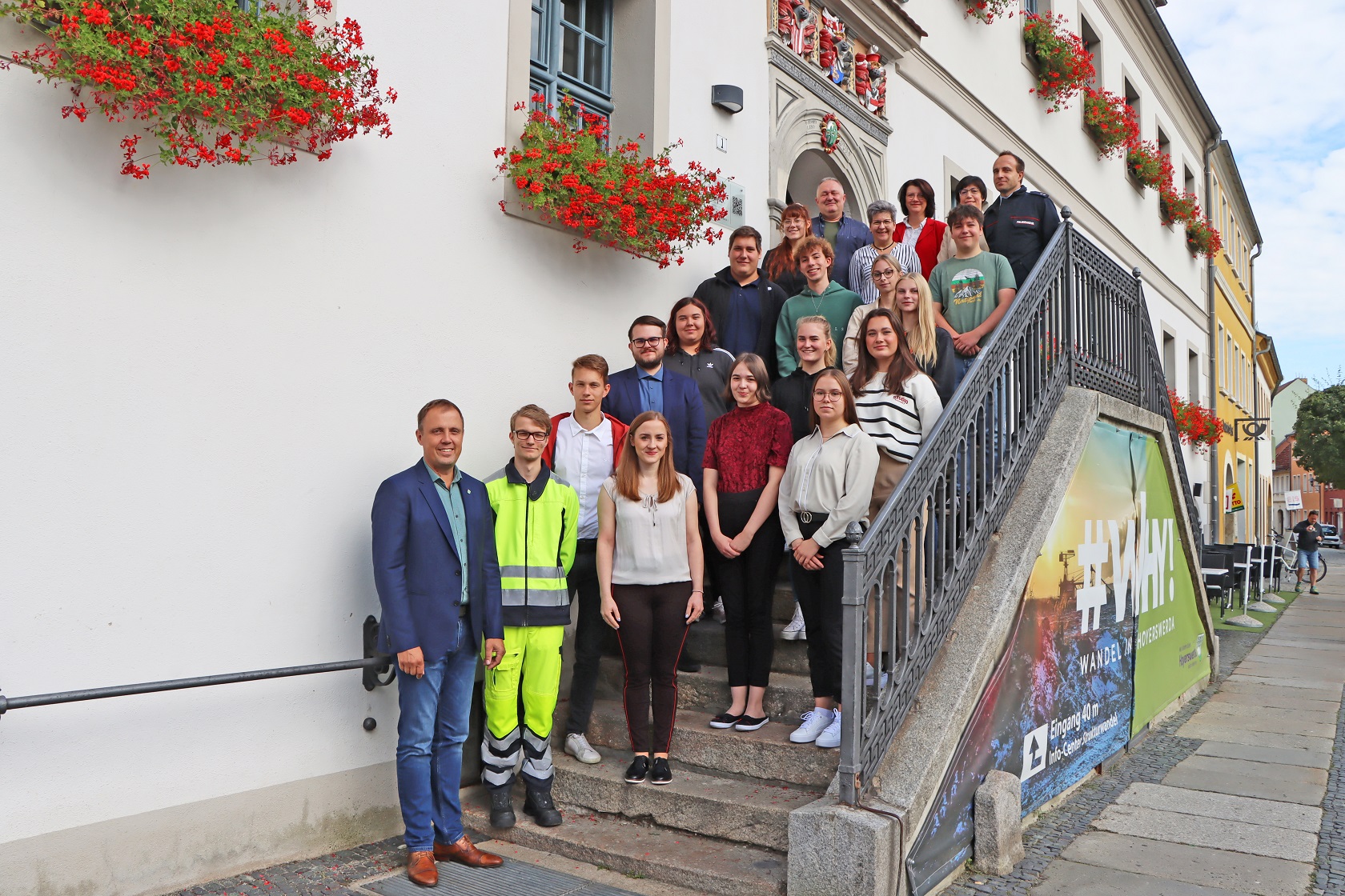 Begrüßung der neuen Auszubildenden und FSJler › Hoyerswerda