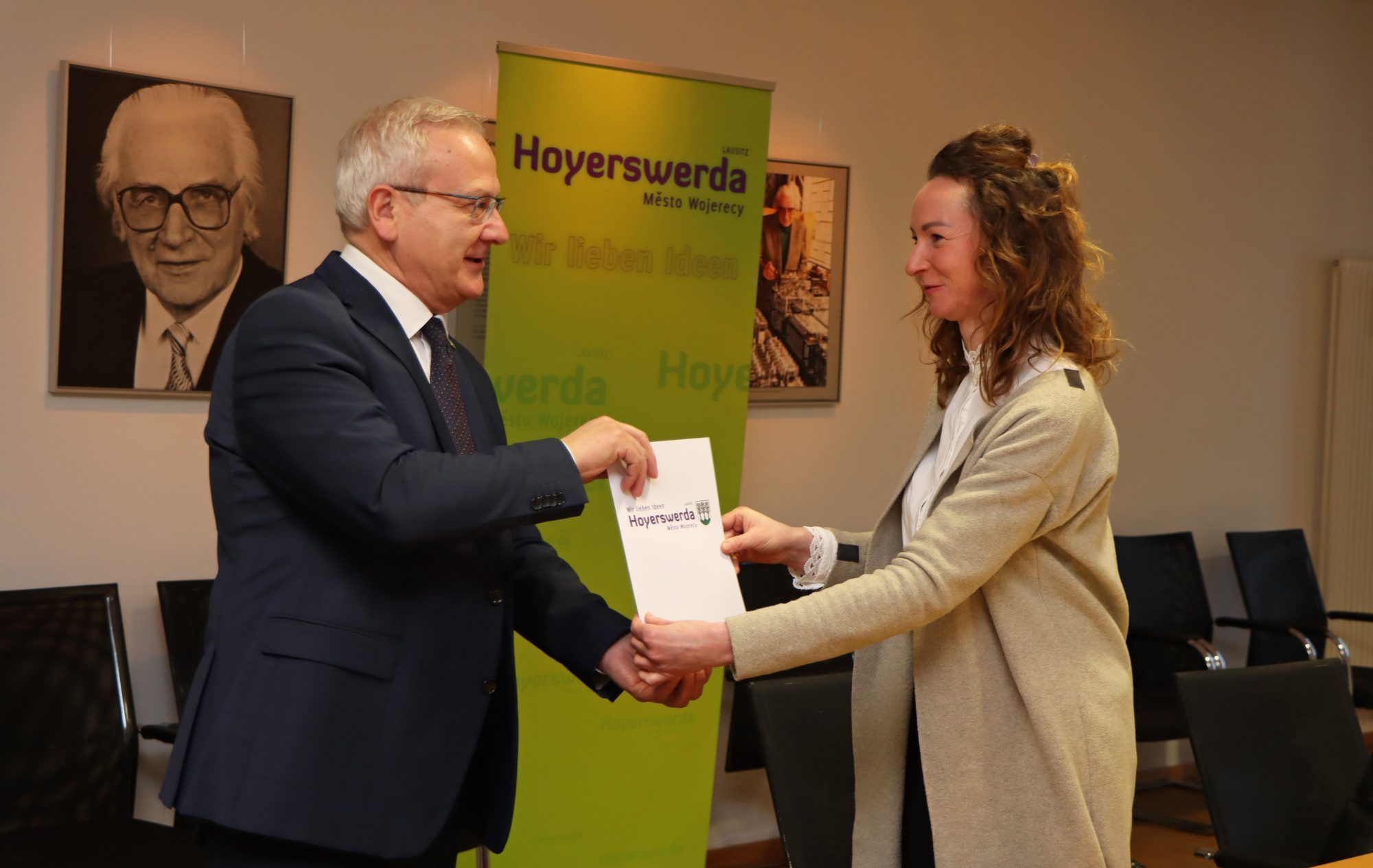 Neue Sorbenbeauftragte im Amt › Hoyerswerda